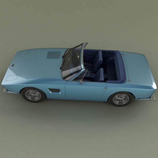 tvr trident convertible 3D Model in Classic Cars 3DExport