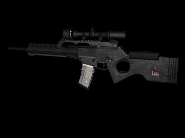 sl8 sniper rifle 3D Model in Assault Rifles 3DExport