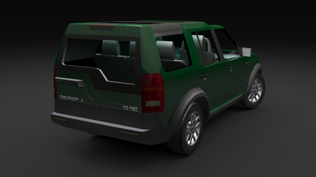 land rover discovery 3 3D Model in SUV 3DExport