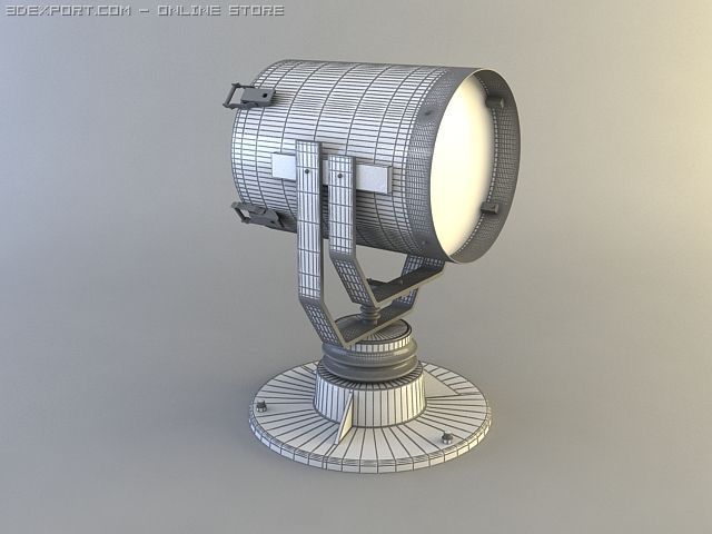 spotlight 3D Models in Other 3DExport