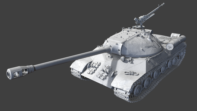 tank is-3 Model 3D in Tank 3DExport