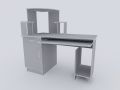 computer table 3D Models in Table 3DExport