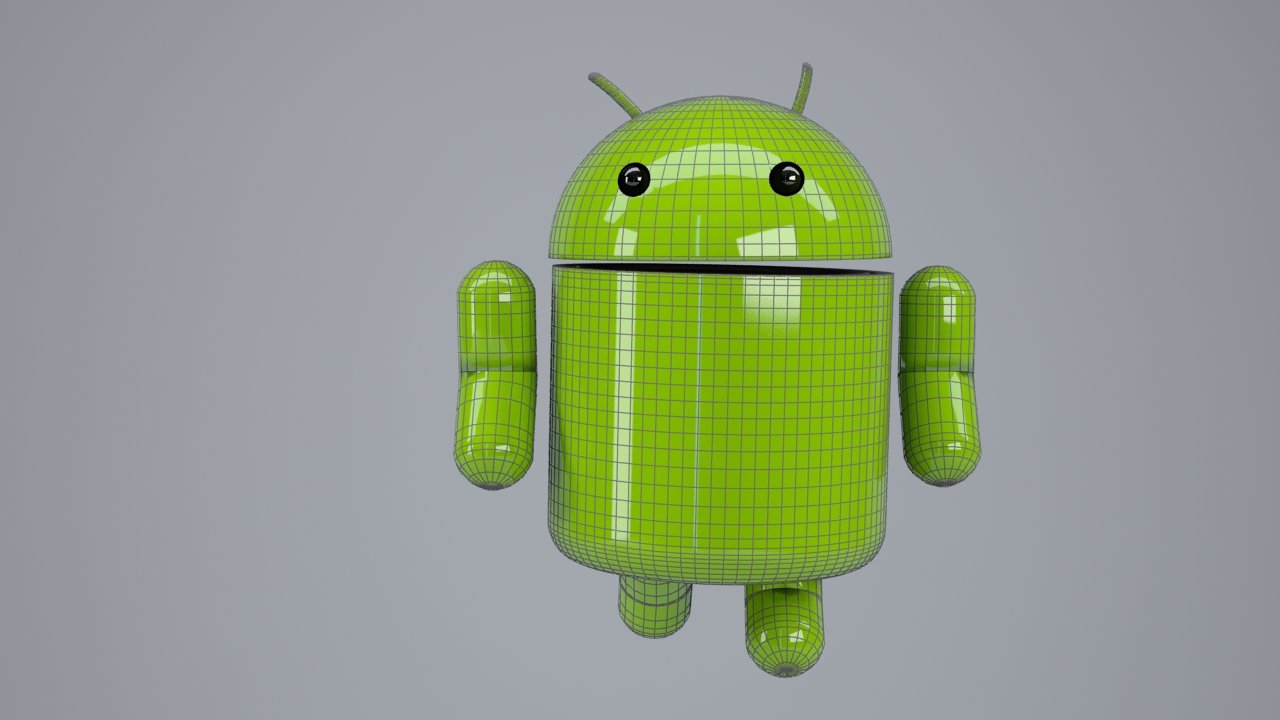 Android Logo 3d Model