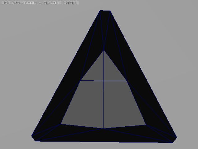 triangle shaped diamond gem 3D Model in Jewellery 3DExport