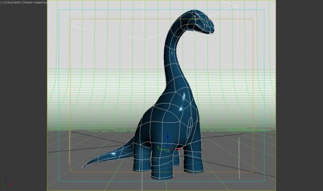 dino 3D Model in Dinosaur 3DExport