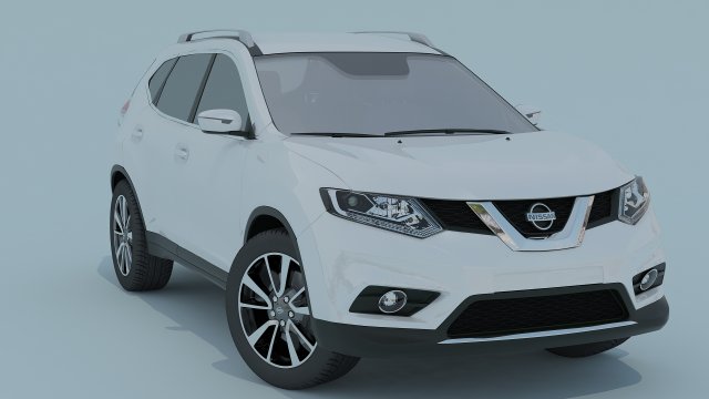 nissan x-trail 2016 3D Model in SUV 3DExport