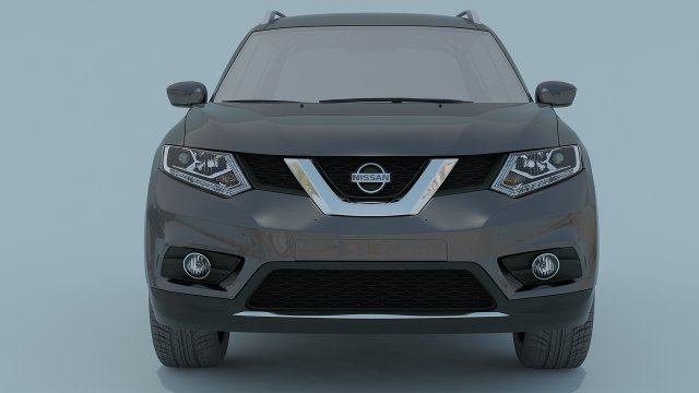 nissan x-trail 2016 3D Model in SUV 3DExport