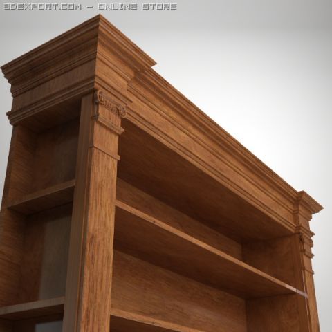 display case cabinet 3D Model in Shelving 3DExport