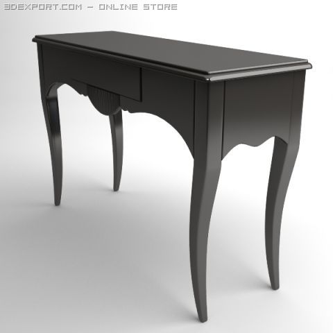 console table 3D Model in Table 3DExport