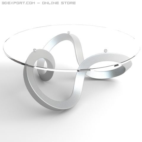 mobius table 3D Model in Table 3DExport