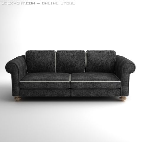 divan 3D Model in Sofa 3DExport