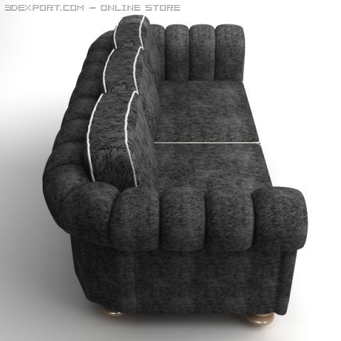 divan 3D Model in Sofa 3DExport