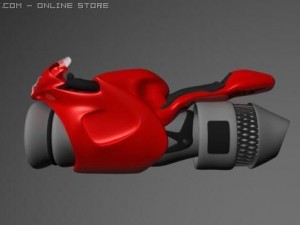 jetbike 3D Model in Fantasy Spacecraft 3DExport