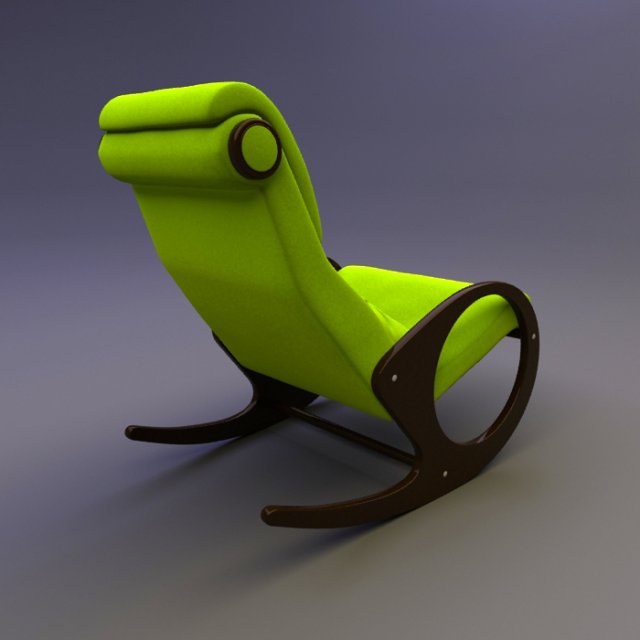 rocking chair 3D Model in Chair 3DExport