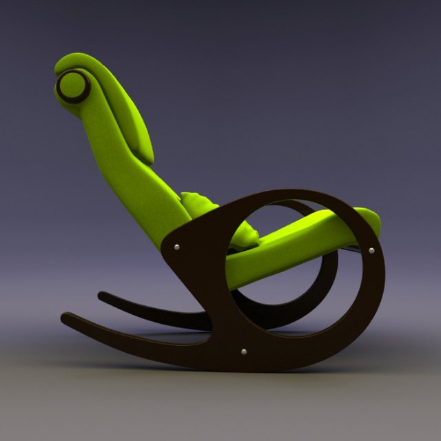 rocking chair 3D Model in Chair 3DExport