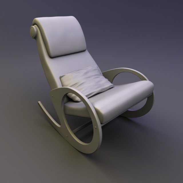 rocking chair 3D Model in Chair 3DExport