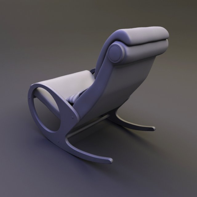 rocking chair 3D Model in Chair 3DExport