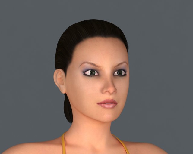 jennifer 3D Model in Woman 3DExport