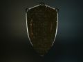 Charlemagne Polished Shield 3D Models in Shield 3DExport