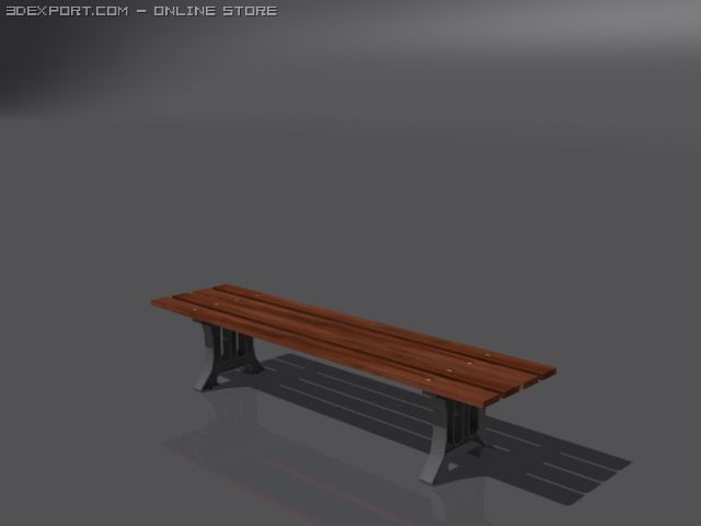 benchd 3D Models in Bench 3DExport