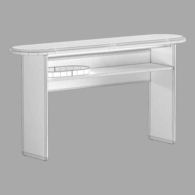 Gallotti and radice sensei console 3D Model in Table 3DExport