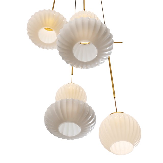 Roche bobois mei suspension 3D Model in Ceiling Lights 3DExport