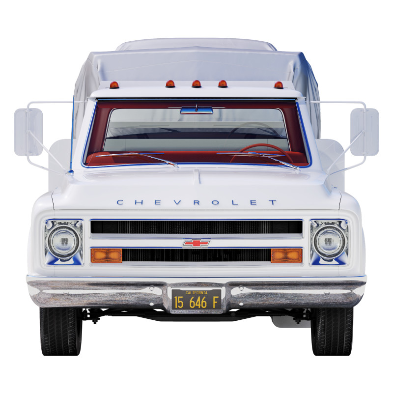 Chevrolet C30 1967 ramp truck 3D Model in SUV 3DExport