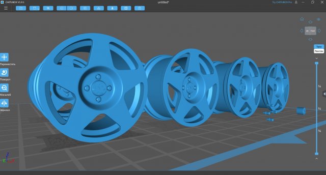 Fifteen52 Tarmac three versions printable 3D Print Model in Automotive ...