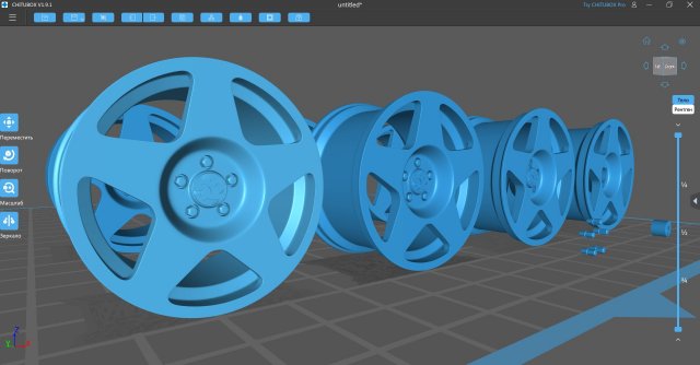 Fifteen52 Tarmac three versions printable 3D Print Model in Automotive ...