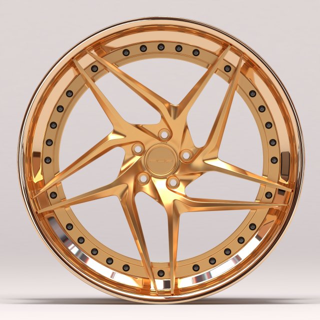 PUR Wheels LX22 V3 Printable 3D Print Model in Automotive 3DExport