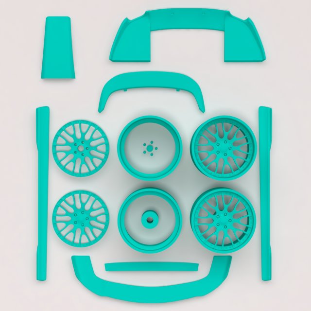 Ferrari 599 HAMANN Body Kit 3D Print Model in Automotive 3DExport