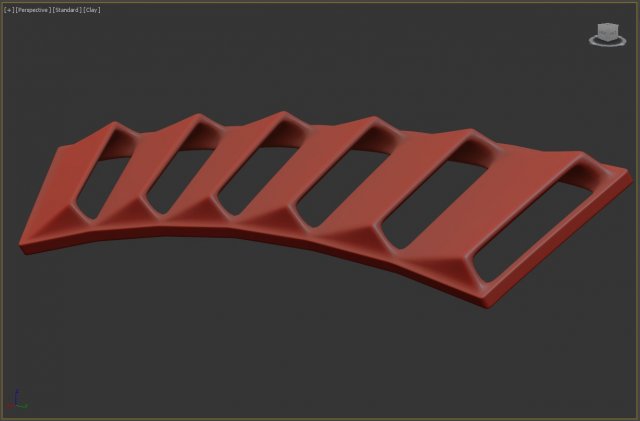 GT-R Lb Front Fender Vents Aero Free 3D Print Model in Automotive 3DExport