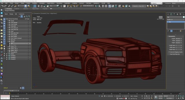 Cullinan Mansory Kit 3D Print Model in Automotive 3DExport