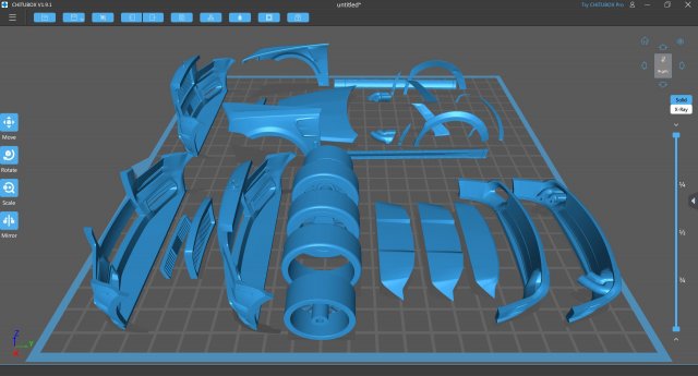 Cullinan Mansory Kit 3D Print Model in Automotive 3DExport