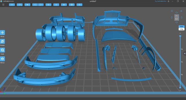 Cullinan Mansory Kit 3D Print Model in Automotive 3DExport