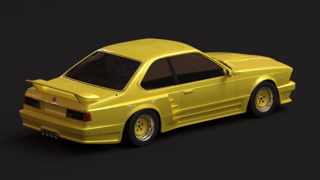 Gemballa M635 CSI Body Kit 3D Print Model in Automotive 3DExport