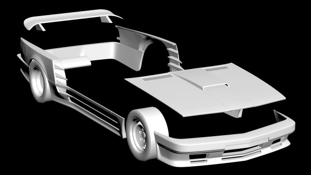 Gemballa M635 CSI Body Kit 3D Print Model in Automotive 3DExport