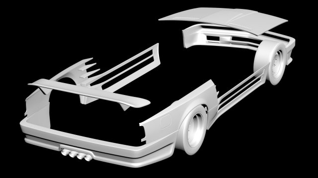 Gemballa M635 CSI Body Kit 3D Print Model in Automotive 3DExport