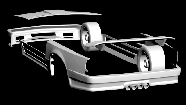 Gemballa M635 CSI Body Kit 3D Print Model in Automotive 3DExport