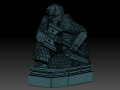 dwarf guardian statue of erebor 3D Models in Fantasy 3DExport