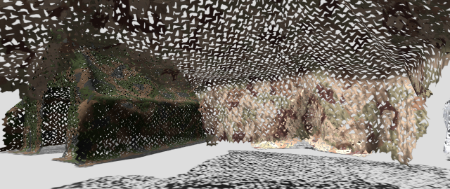 Camouflage netting 3D Model in Construction 3DExport