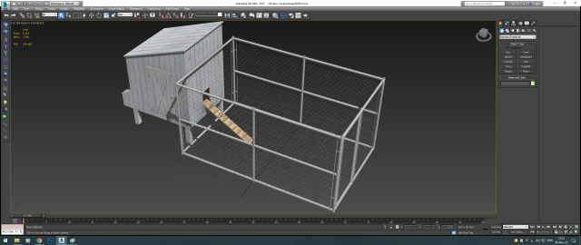 Chicken coop 3D Model in Buildings 3DExport
