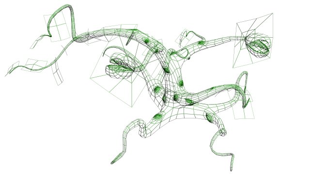 vine monster plant 3D Model in Monster 3DExport