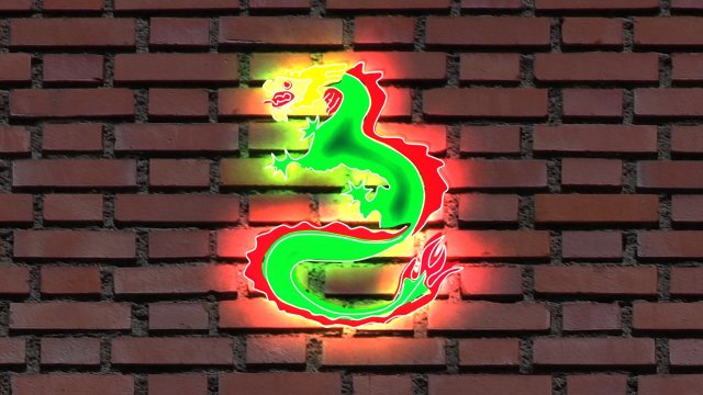 Neon sign collection 2 3D Model in Wall lights 3DExport