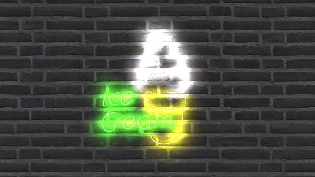 Neon sign collection 2 3D Model in Wall lights 3DExport