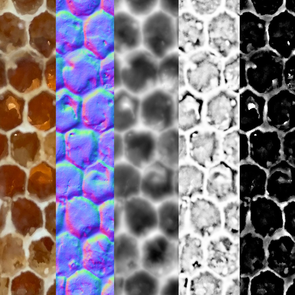 bee hive seamless texture CG Textures in Animals 3DExport