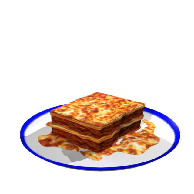 lasagna 3D Model in Miscellaneous 3DExport