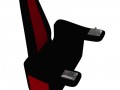 Control Chair 3D Model in Parts 3DExport