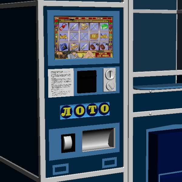 lottery vending machine 3D Models in Race Track 3DExport