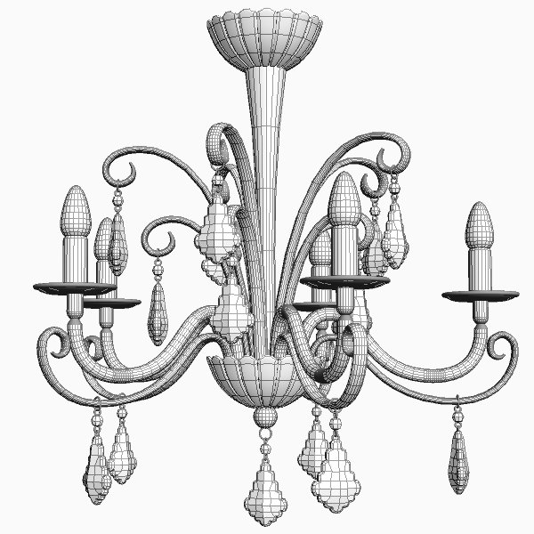 classic ceiling light 3D Models in Bulb 3DExport